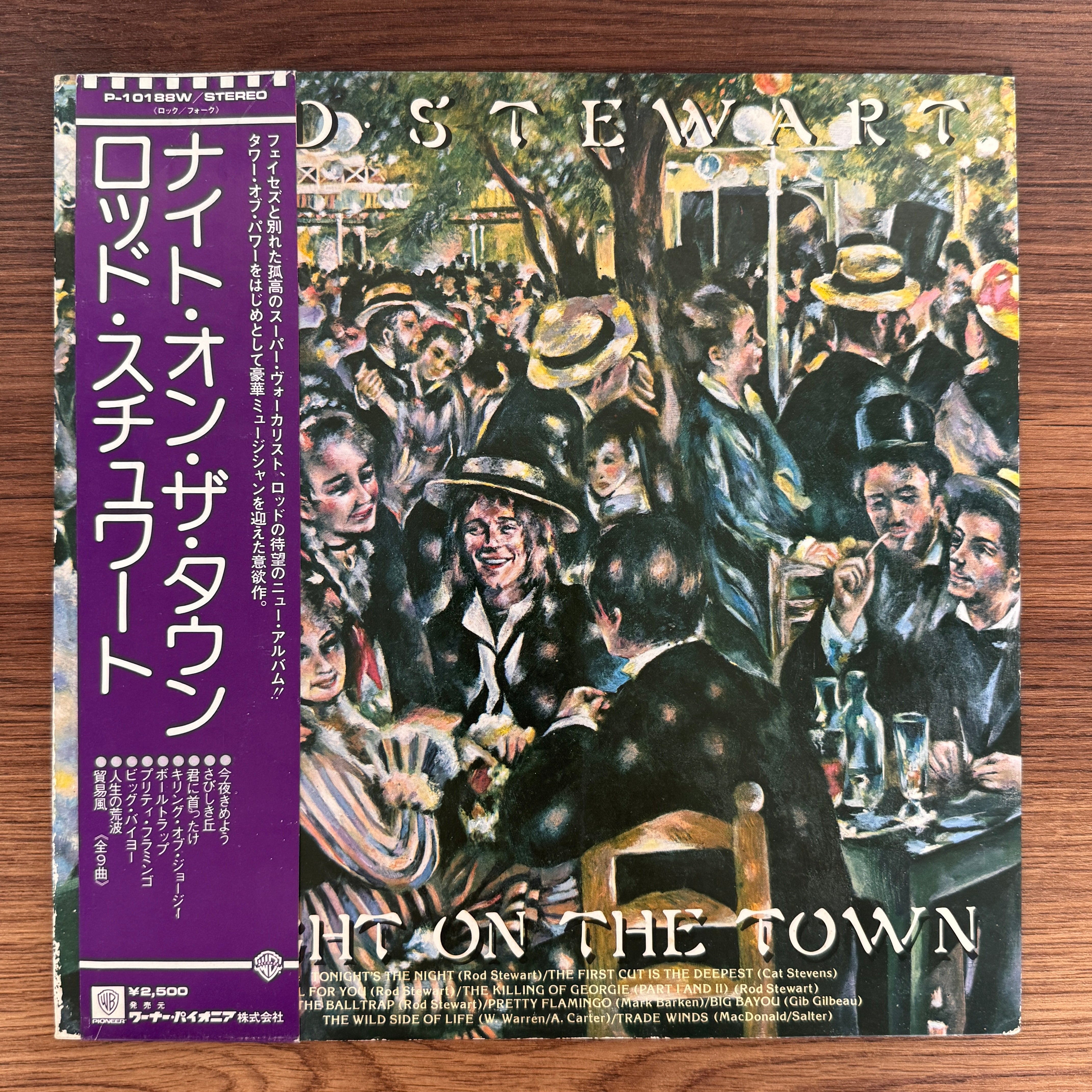 Rod Stewart – A Night On The Town – Only Japan Vinyl