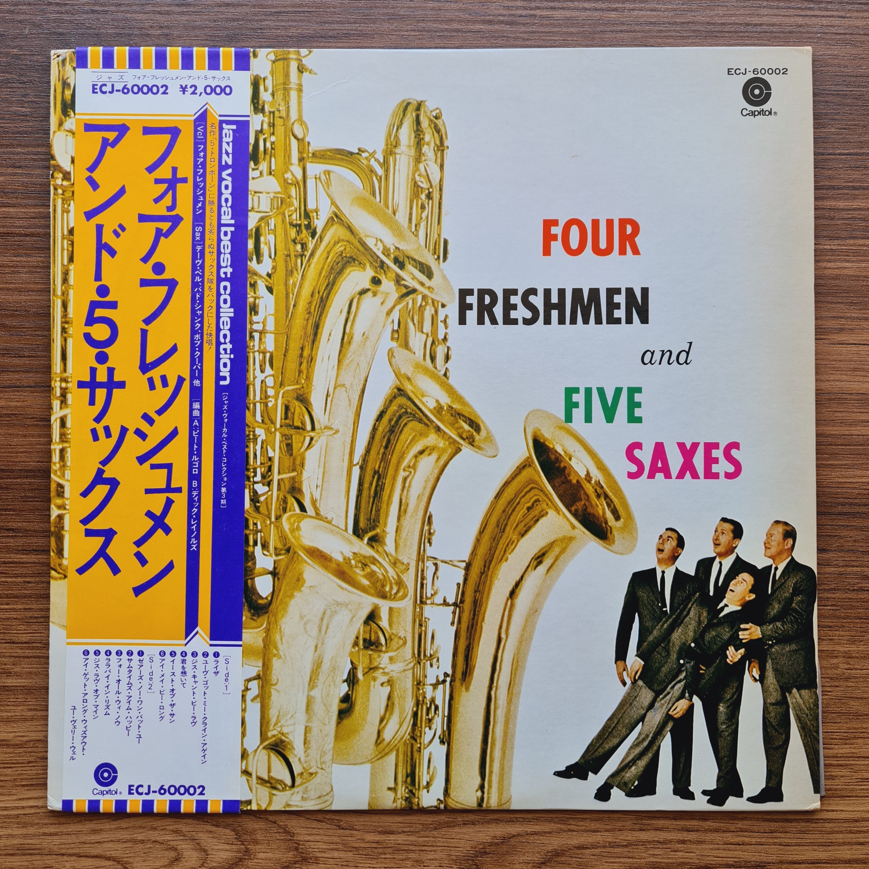 The Four Freshmen – Four Freshmen And Five Saxes – Only Japan Vinyl