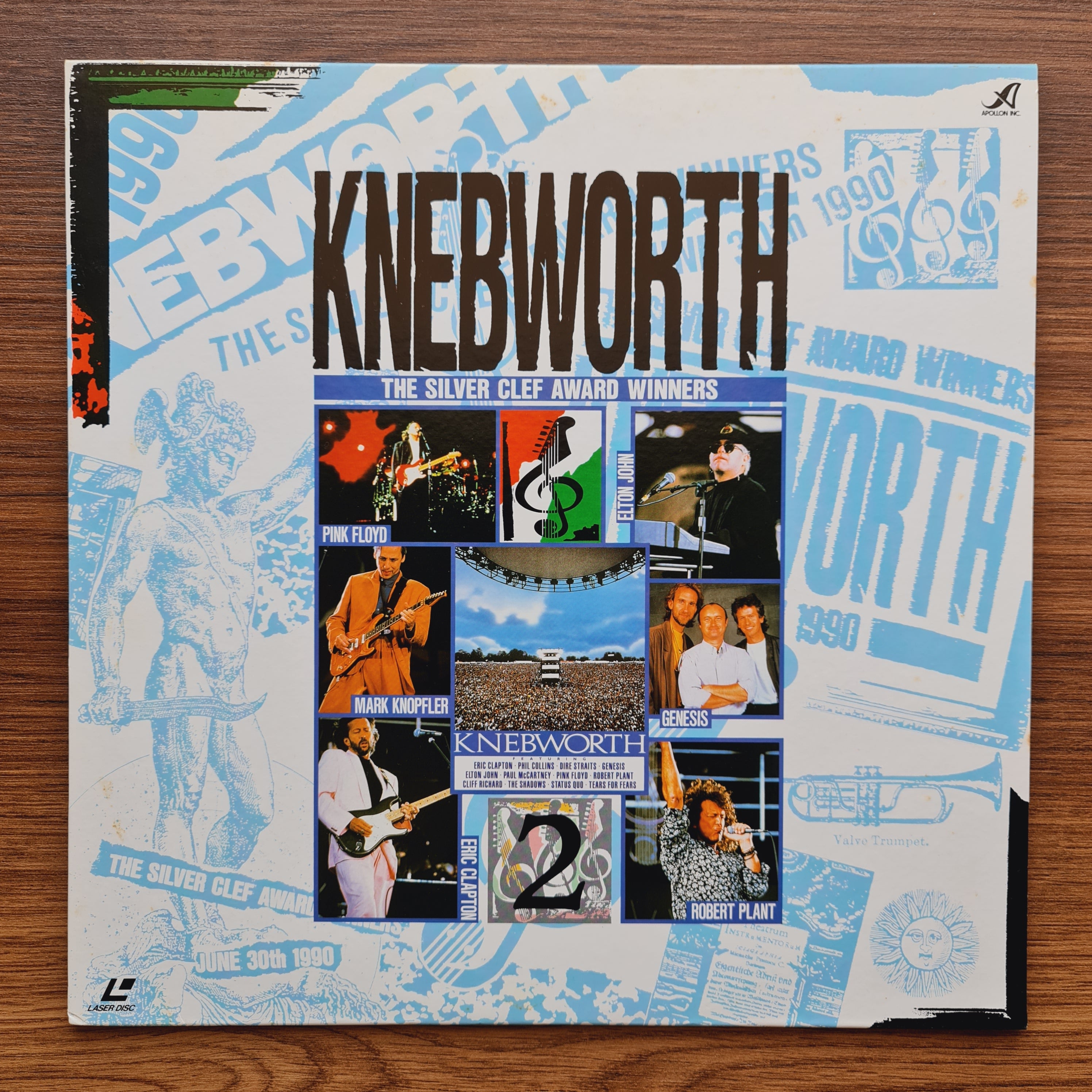 Knebworth - Volume 2 LaserDisc – Only Japan Vinyl