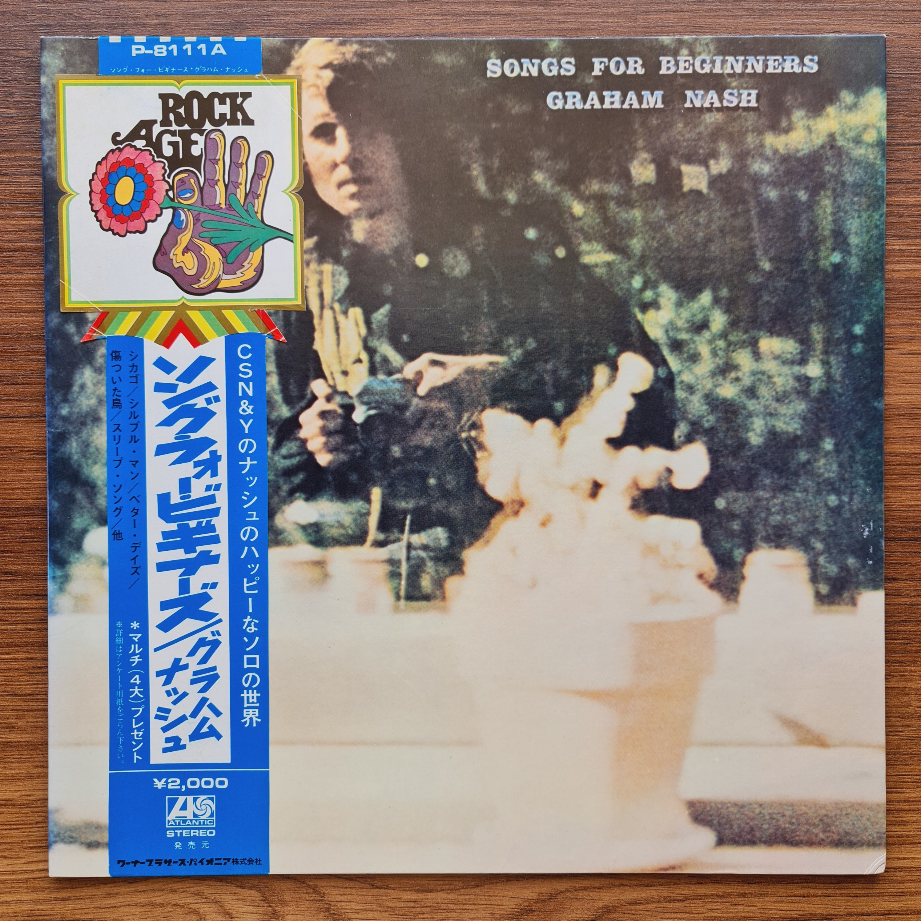 Graham Nash – Songs For Beginners – Only Japan Vinyl