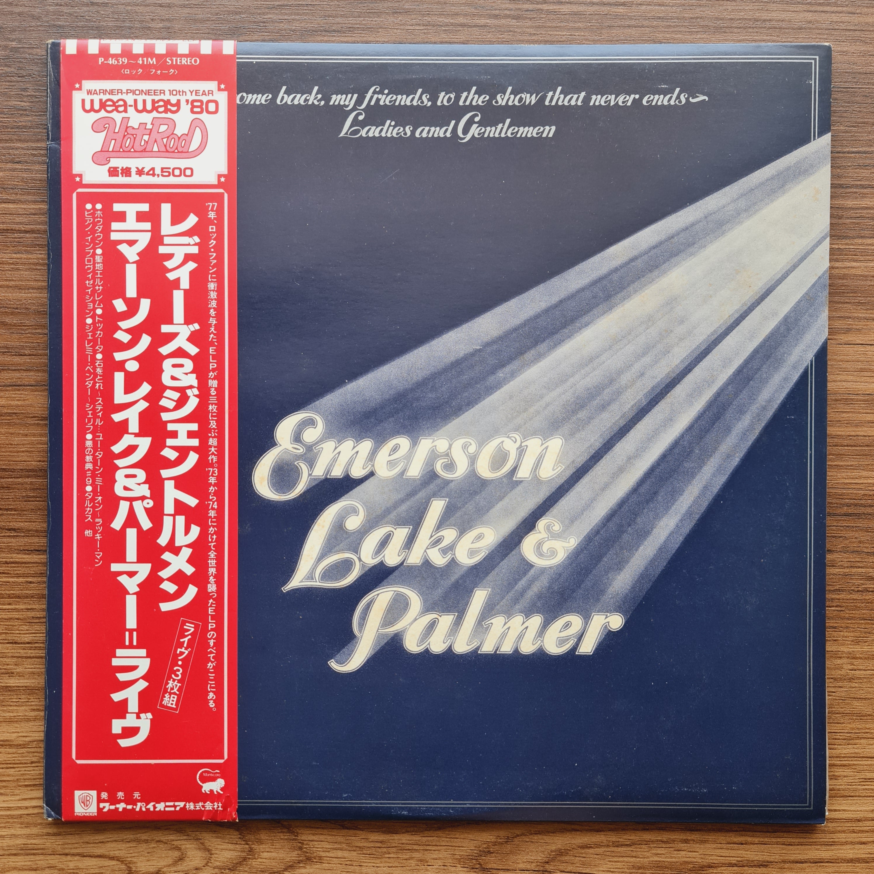 Emerson, Lake & Palmer – Welcome Back My Friends To The Show That Neve ...