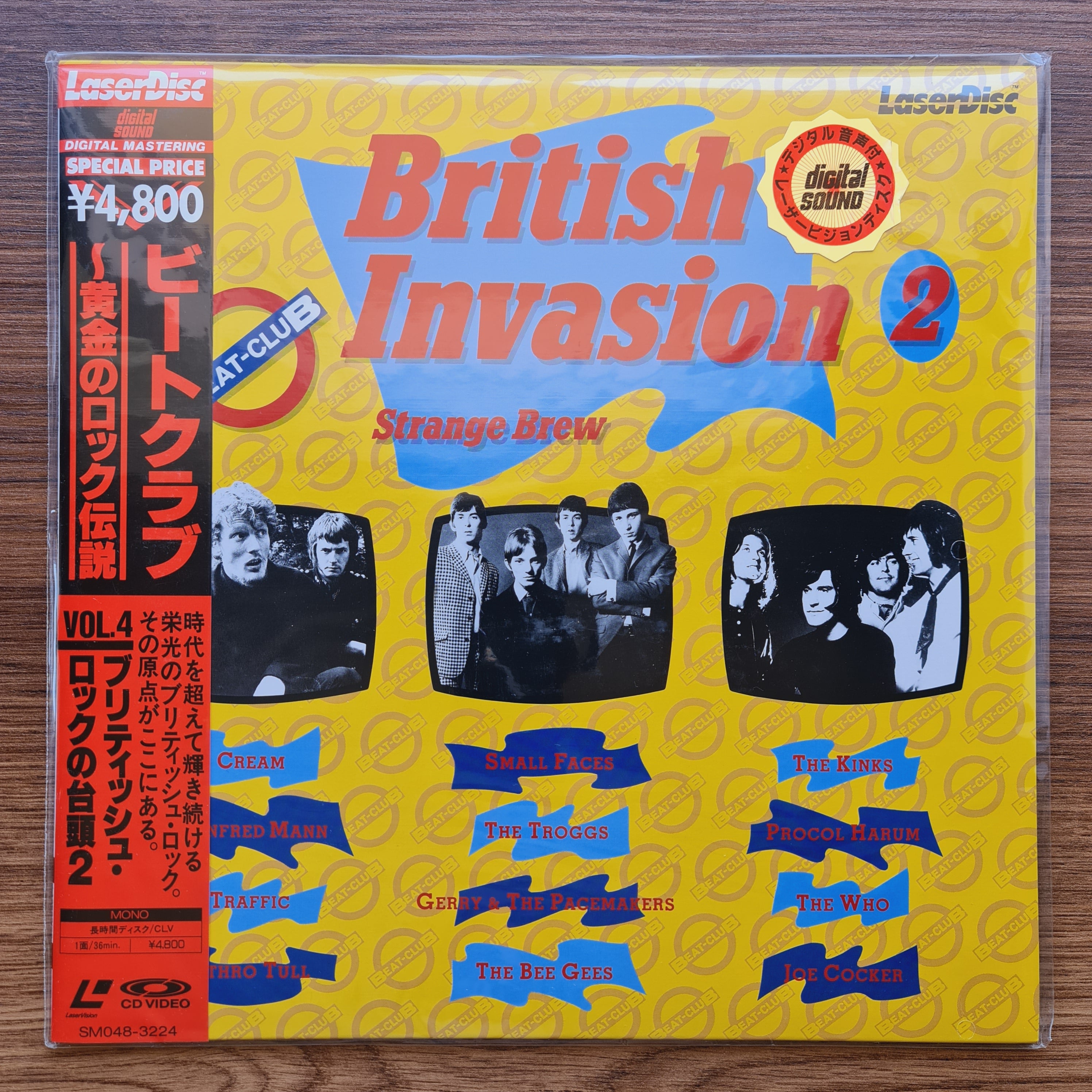 British Invasion Part 2 LaserDisc – Only Japan Vinyl