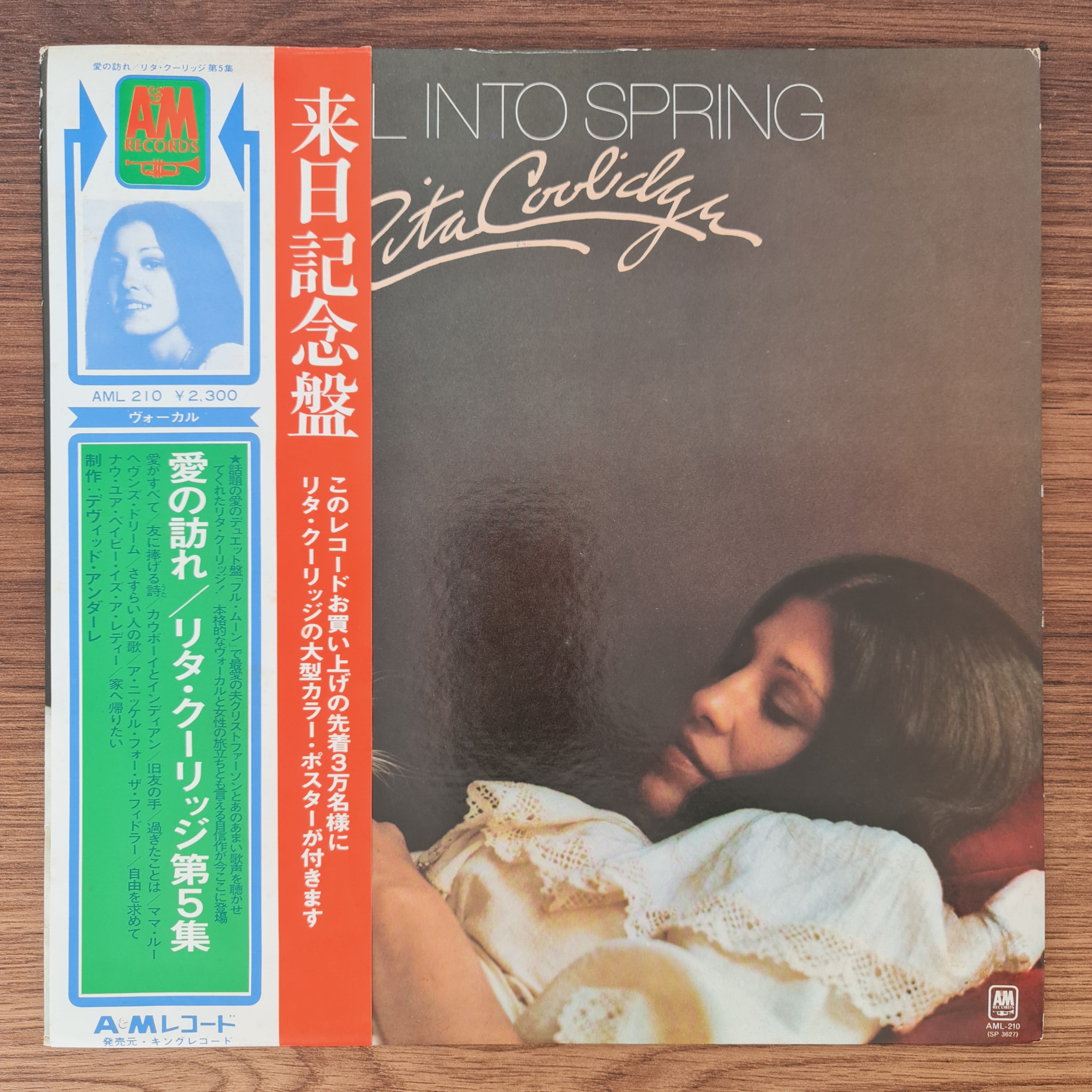 Rita Coolidge – Fall Into Spring – Only Japan Vinyl