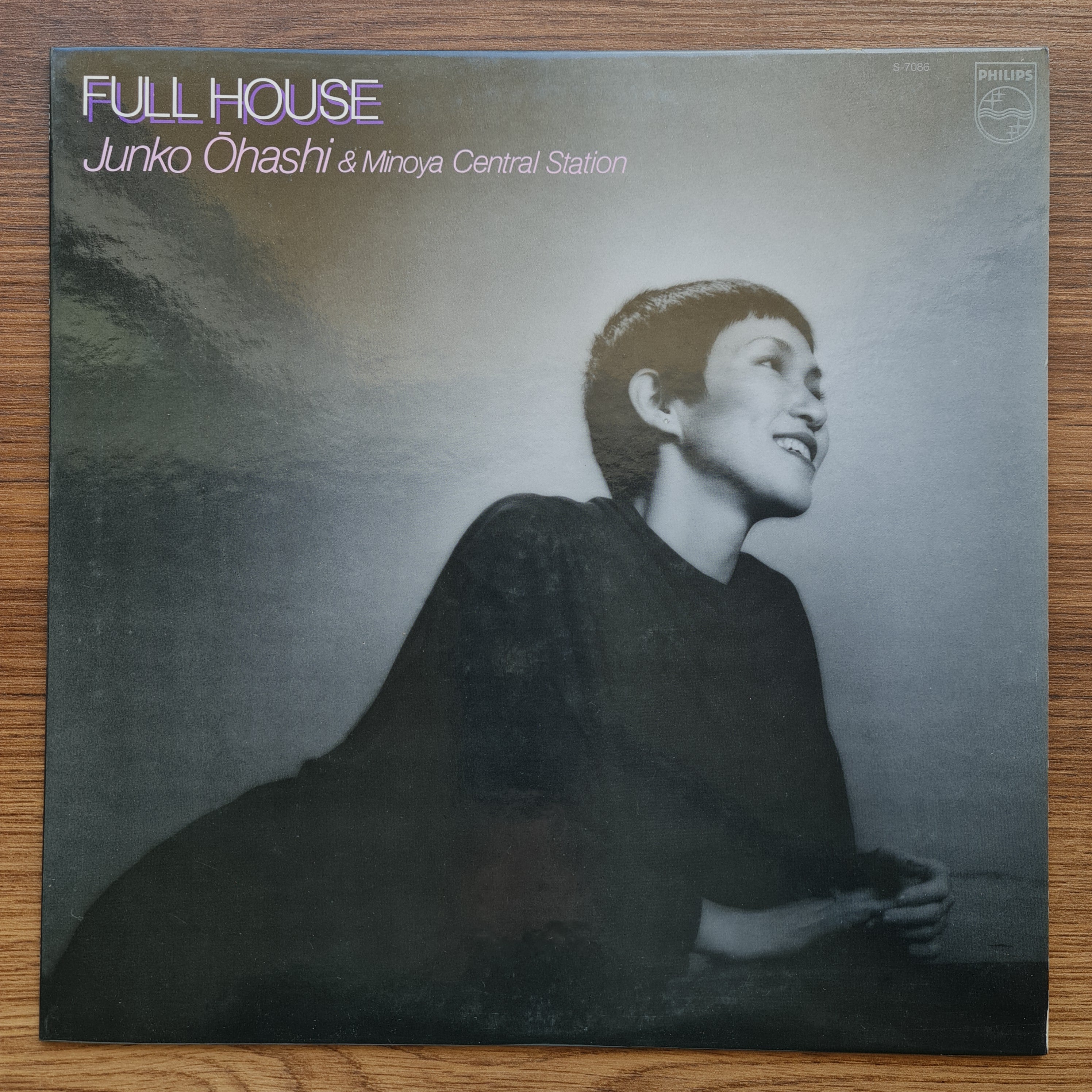 Junko Ohashi & Minoya Central Station – Full House 33 LP RECORD – Only Japan Vinyl